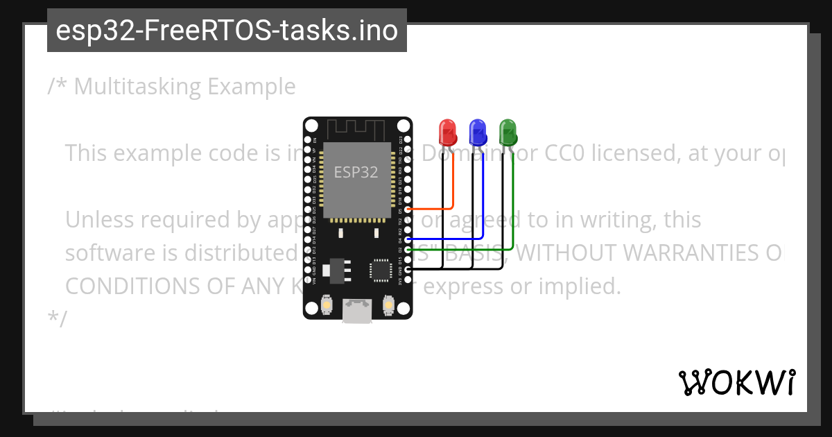 Wokwi - Online ESP32, STM32, Arduino Simulator