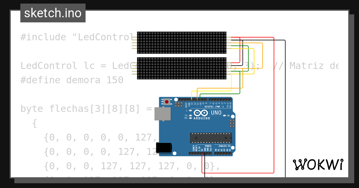 Programa Leds Copy Wokwi Esp32 Stm32 Arduino Simulator