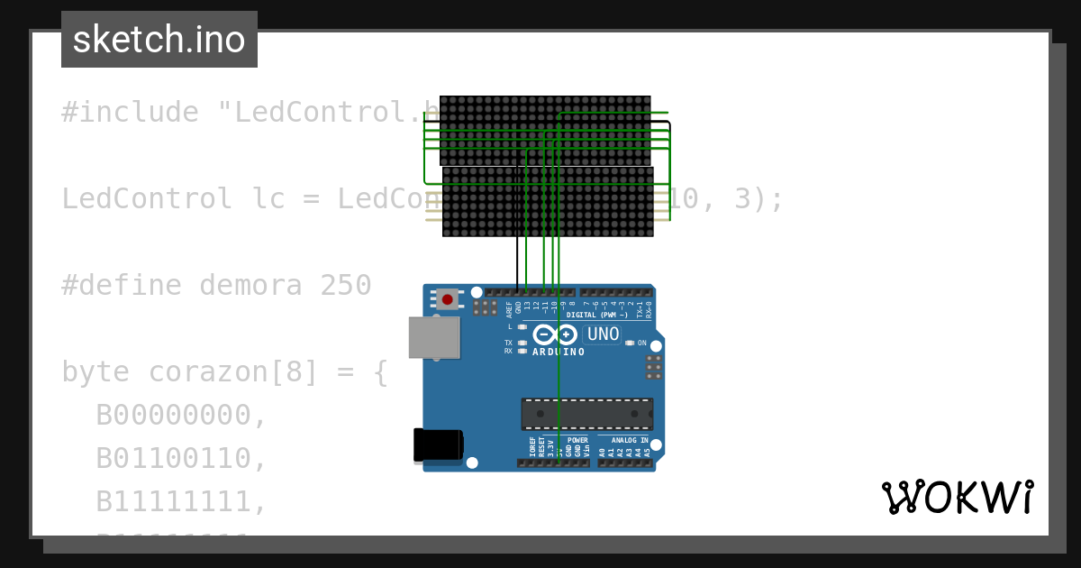 Ejemplo Santos Wokwi Esp32 Stm32 Arduino Simulator