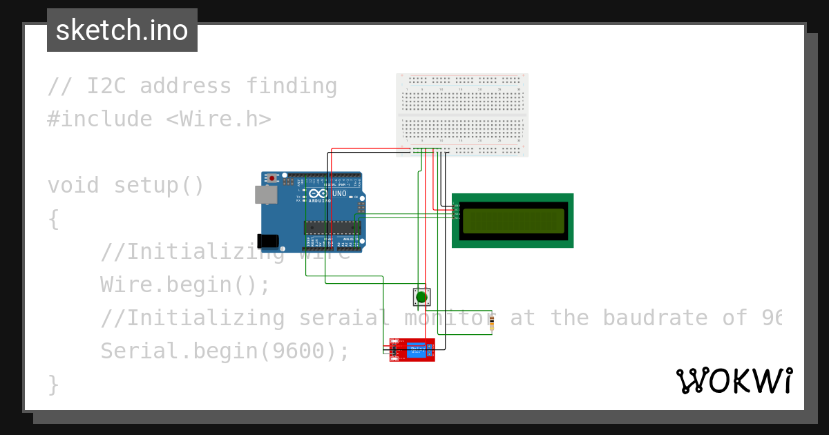 I2c Address Finding Wokwi Esp32 Stm32 Arduino Simulator