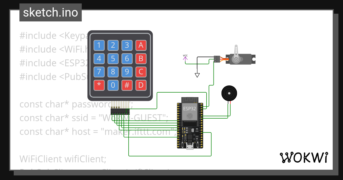 proj_emb - Wokwi ESP32, STM32, Arduino Simulator