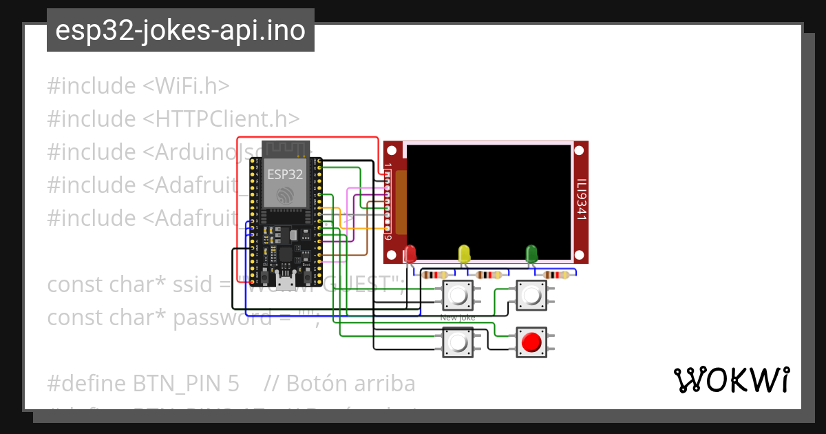 esp32-jokes-api.ino Copy (3) - Wokwi ESP32, STM32, Arduino Simulator