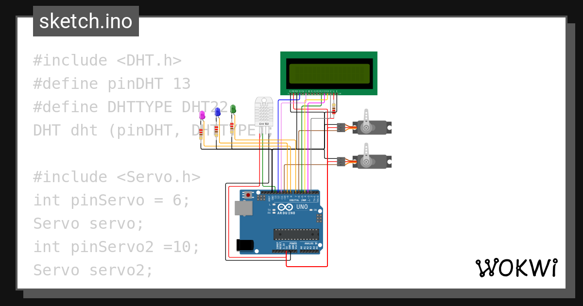 Temperatira Y Humedad Wokwi Esp32 Stm32 Arduino Simulator 4884