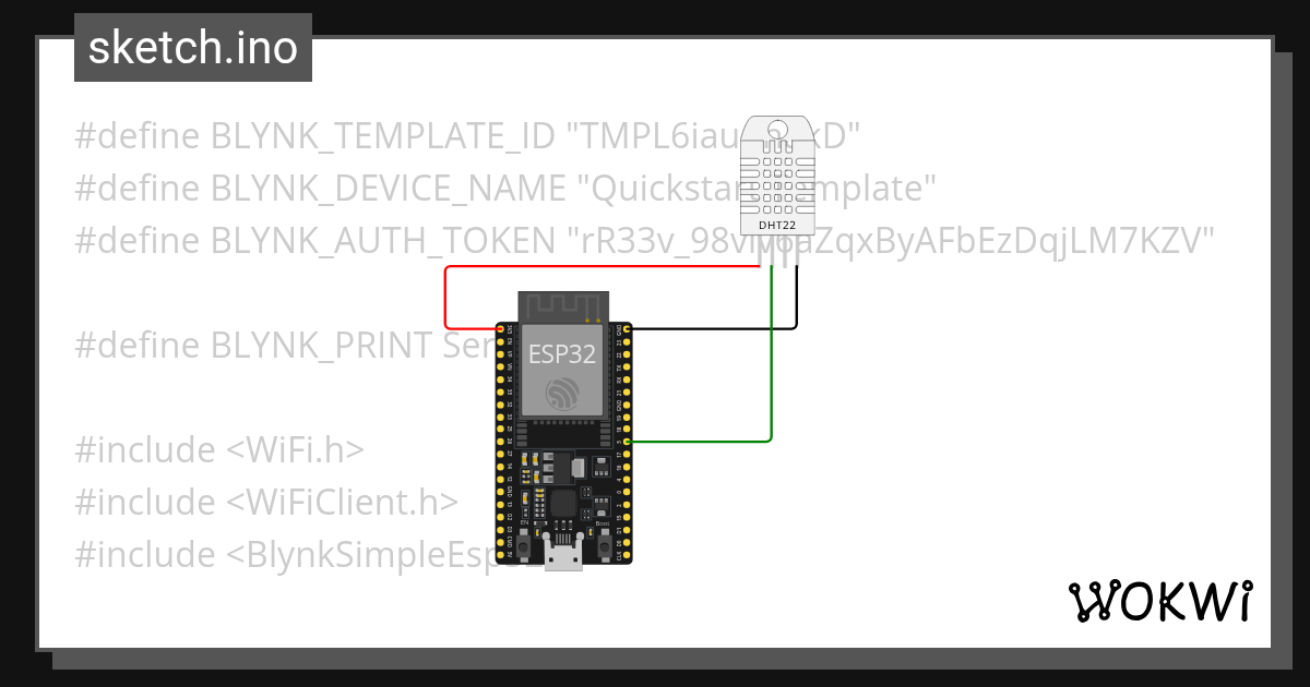 DHT - Wokwi ESP32, STM32, Arduino Simulator