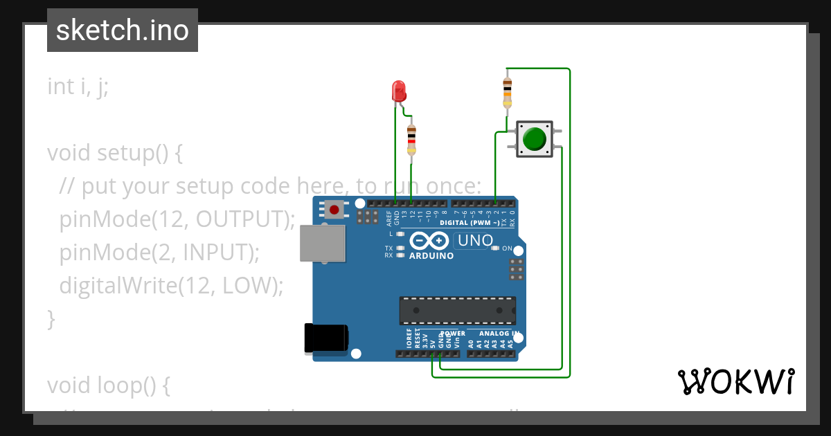 電位器按鈕單燈led 231224 Copy Copy Wokwi Esp32 Stm32 Arduino Simulator 0709