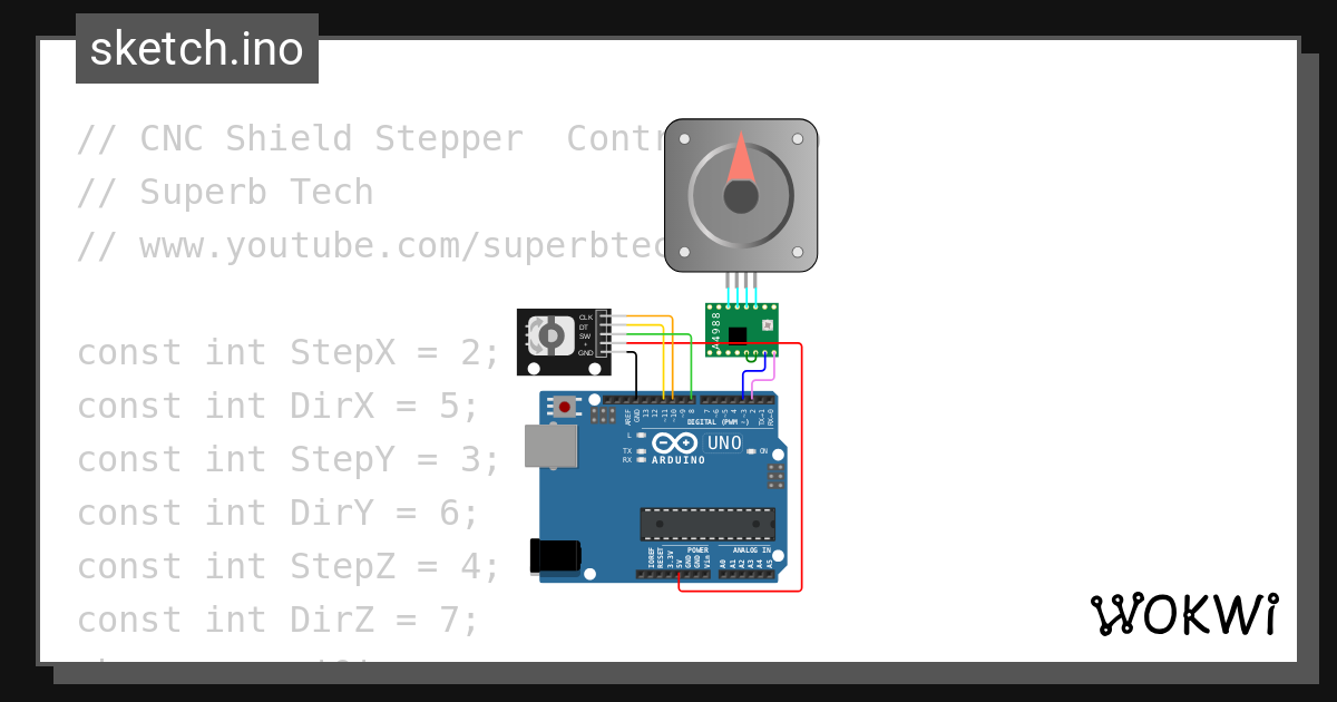 Rotary Encoder 2 Ex1 Copy Wokwi Esp32 Stm32 Arduino Simulator
