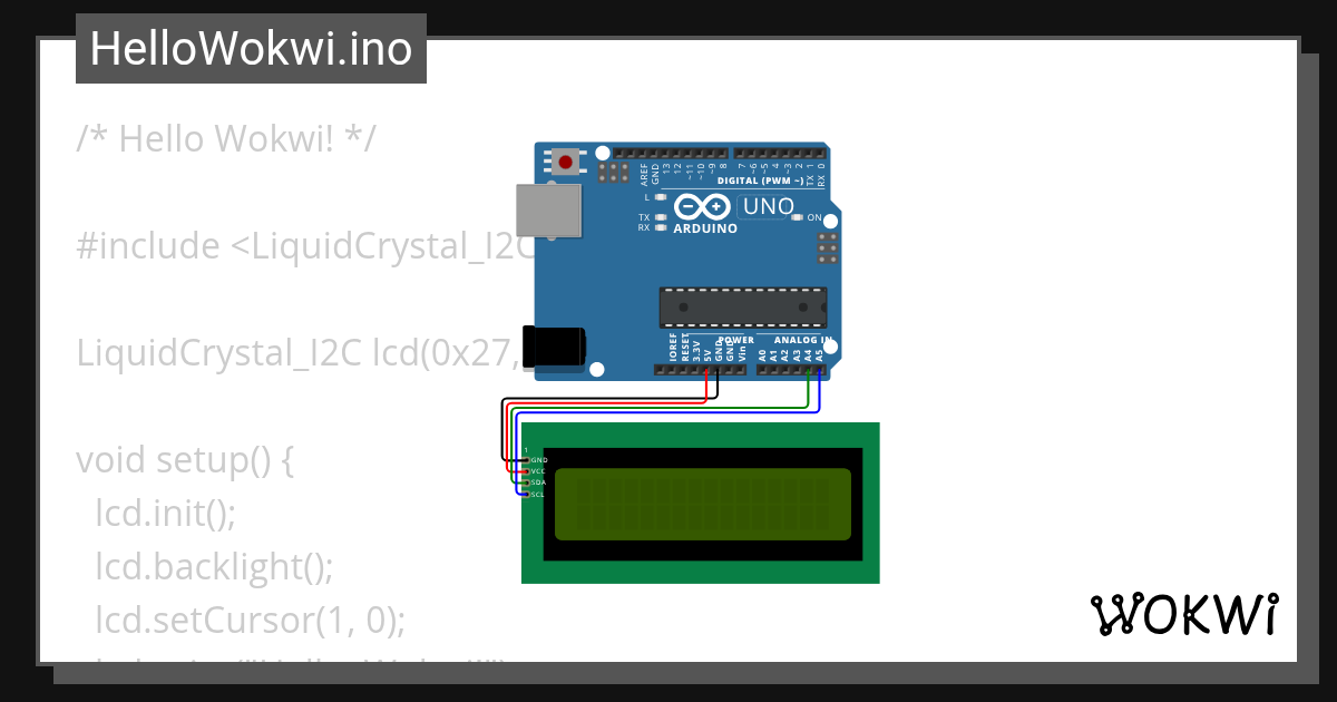 HelloWokwi.ino Copy - Wokwi ESP32, STM32, Arduino Simulator HelloWokwi.ino Copy - Wokwi ESP32, STM32, Arduino Simulator