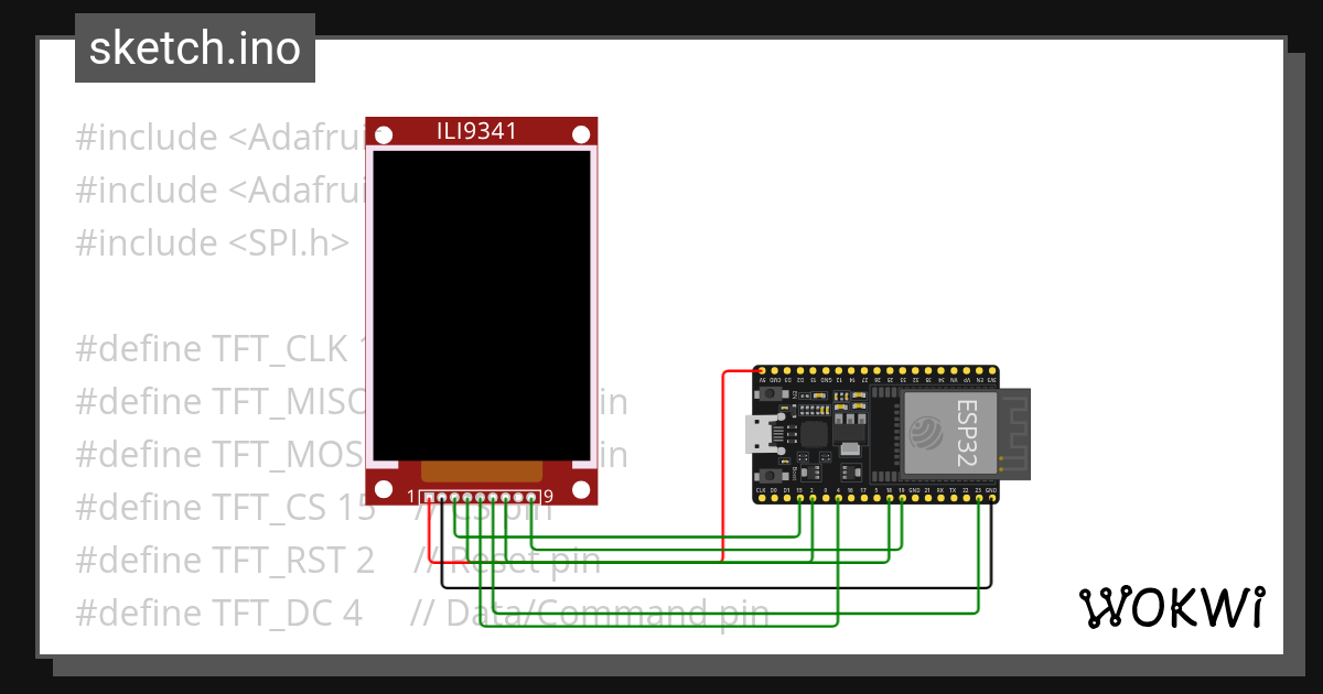 esp32 anolog tft - Wokwi ESP32, STM32, Arduino Simulator