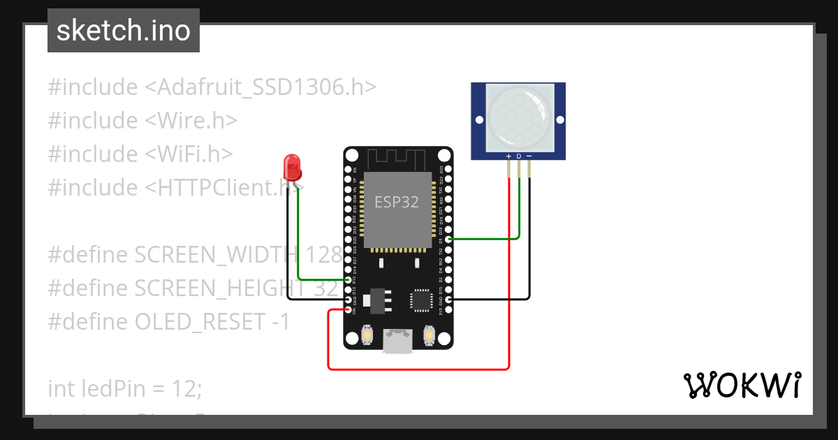 Tugas 11_Isnaini Faiz Qathrunada - Wokwi ESP32, STM32, Arduino Simulator