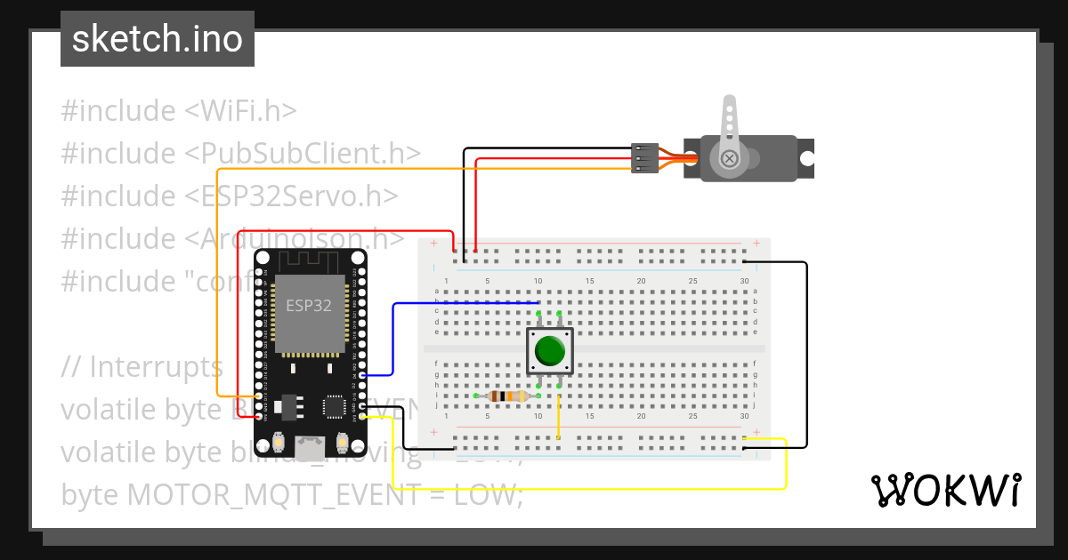 ESP32_servo-mqtt-cw - Wokwi ESP32, STM32, Arduino Simulator