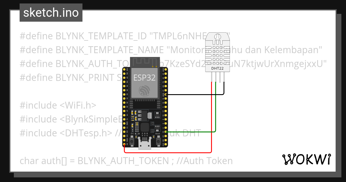 Monitoring Suhu dan Kelembapan-Rivaldo Ibrahim - Wokwi ESP32, STM32, Arduino Simulator