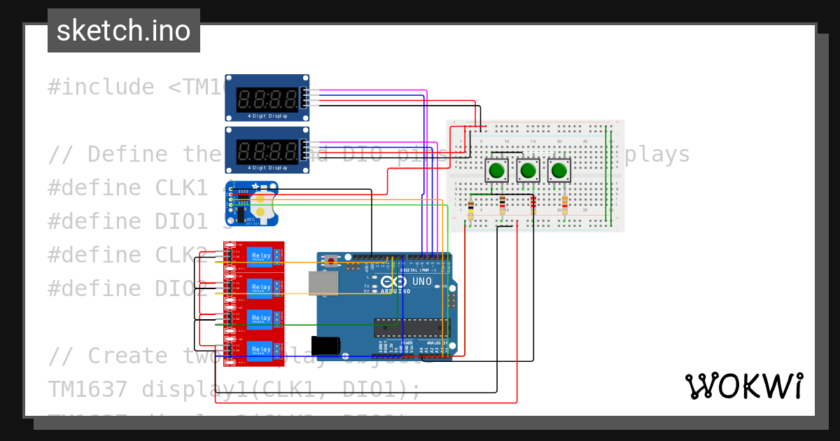 Analogue Buttons Wokwi Esp32 Stm32 Arduino Simulator 3142