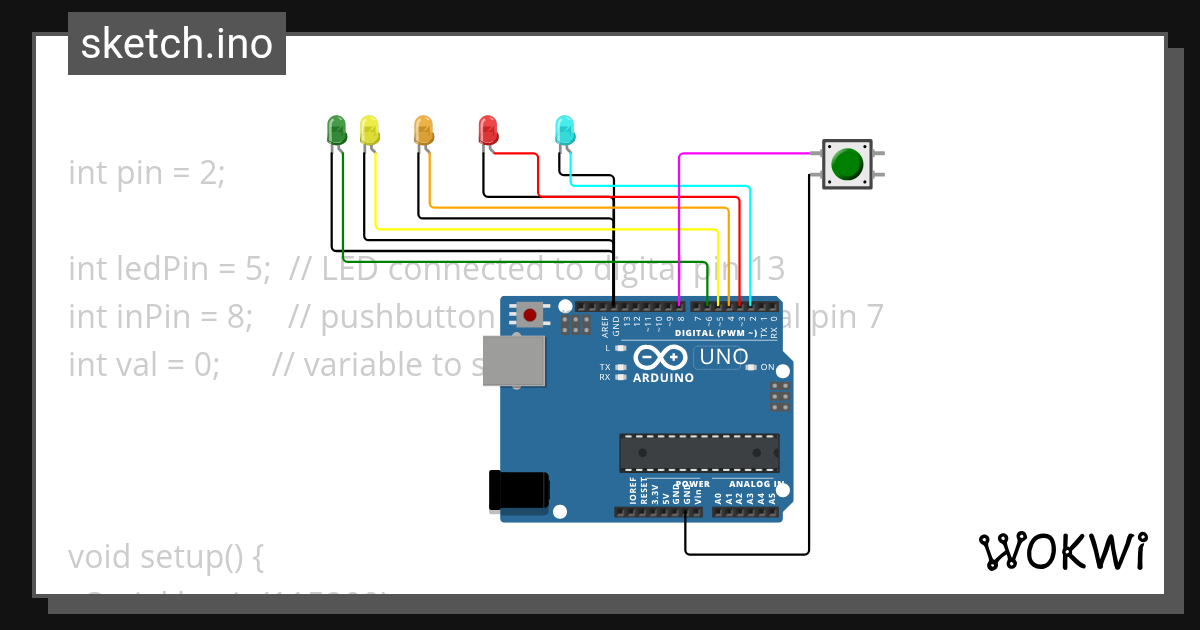 prj9 button - Wokwi ESP32, STM32, Arduino Simulator