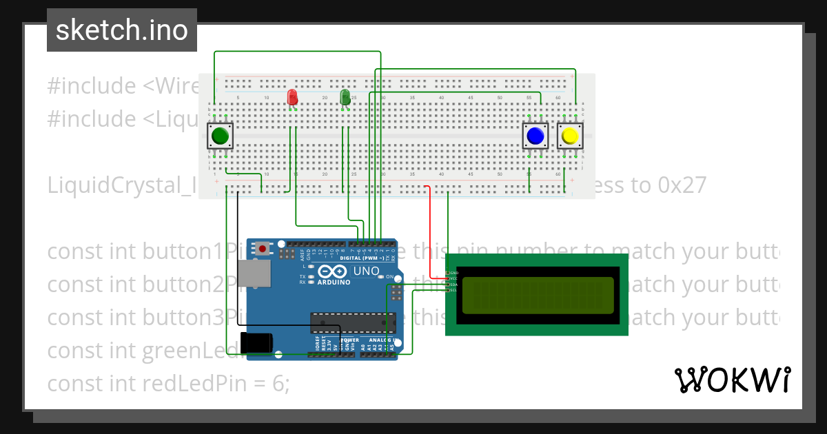 project step 1 - Wokwi ESP32, STM32, Arduino Simulator