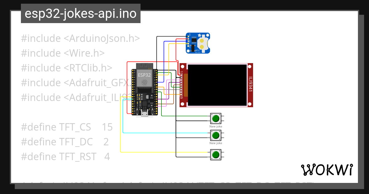 painel - Wokwi ESP32, STM32, Arduino Simulator