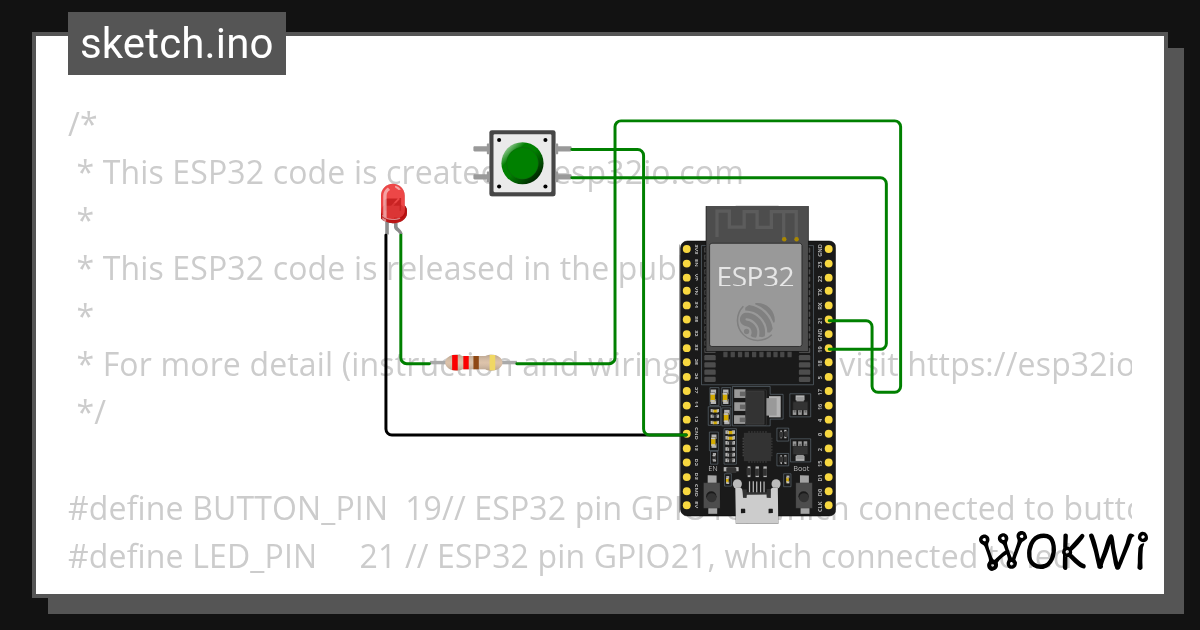 Wokwi - Online ESP32, STM32, Arduino Simulator