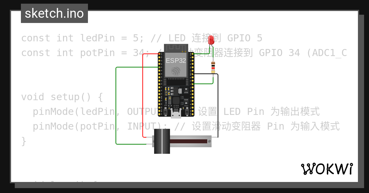 Led Slide Wokwi Esp32 Stm32 Arduino Simulator 3937