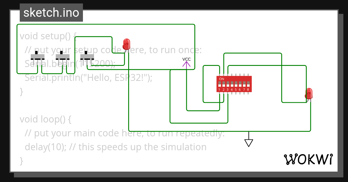 lab 2 .1 - Wokwi ESP32, STM32, Arduino Simulator lab 2 .1 - Wokwi ESP32, STM32, Arduino Simulator