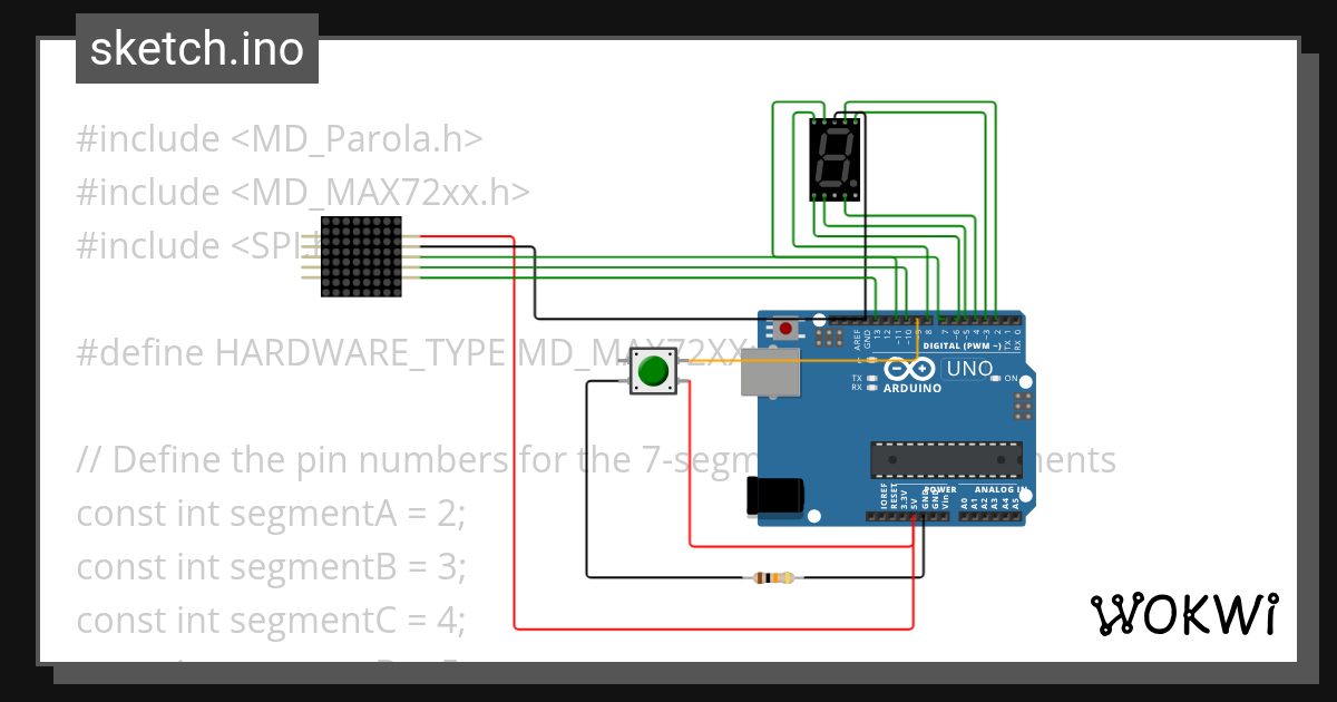 step 3 - Wokwi ESP32, STM32, Arduino Simulator