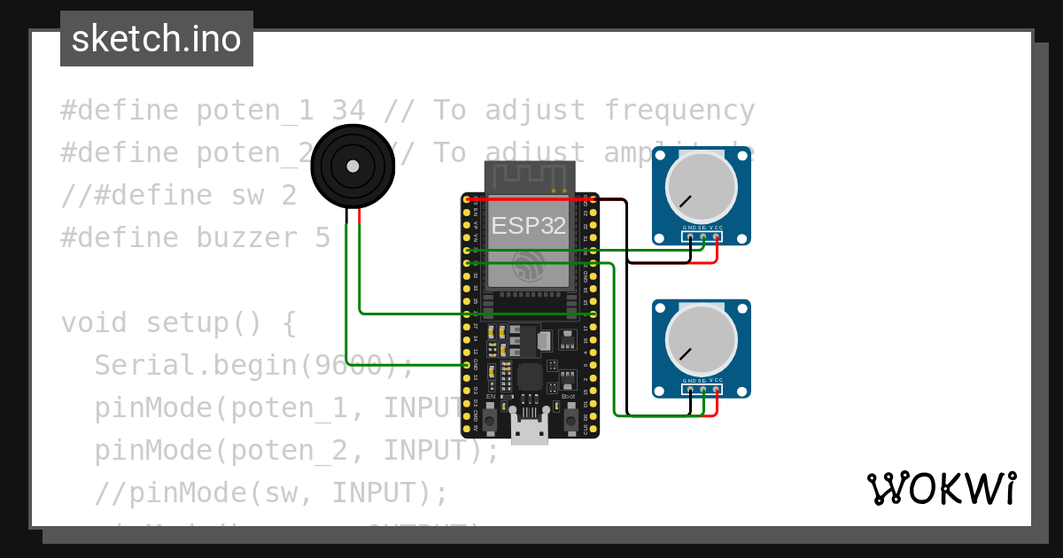 Poten Wokwi Esp32 Stm32 Arduino Simulator