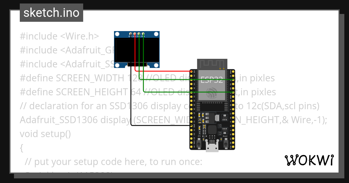 EXP-5 - Wokwi ESP32, STM32, Arduino Simulator