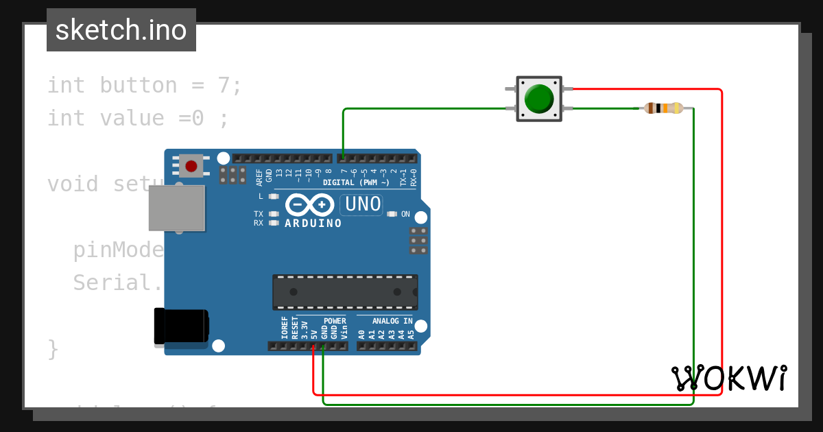 Switchbutton Led Copy Wokwi Esp32 Stm32 Arduino Simulator