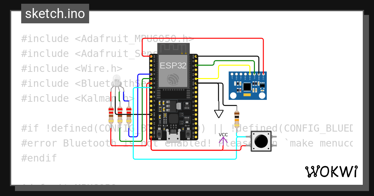 Esp32 With Mpu6050 And Tp4056 Wokwi Esp32 Stm32 Arduino Simulator 9487