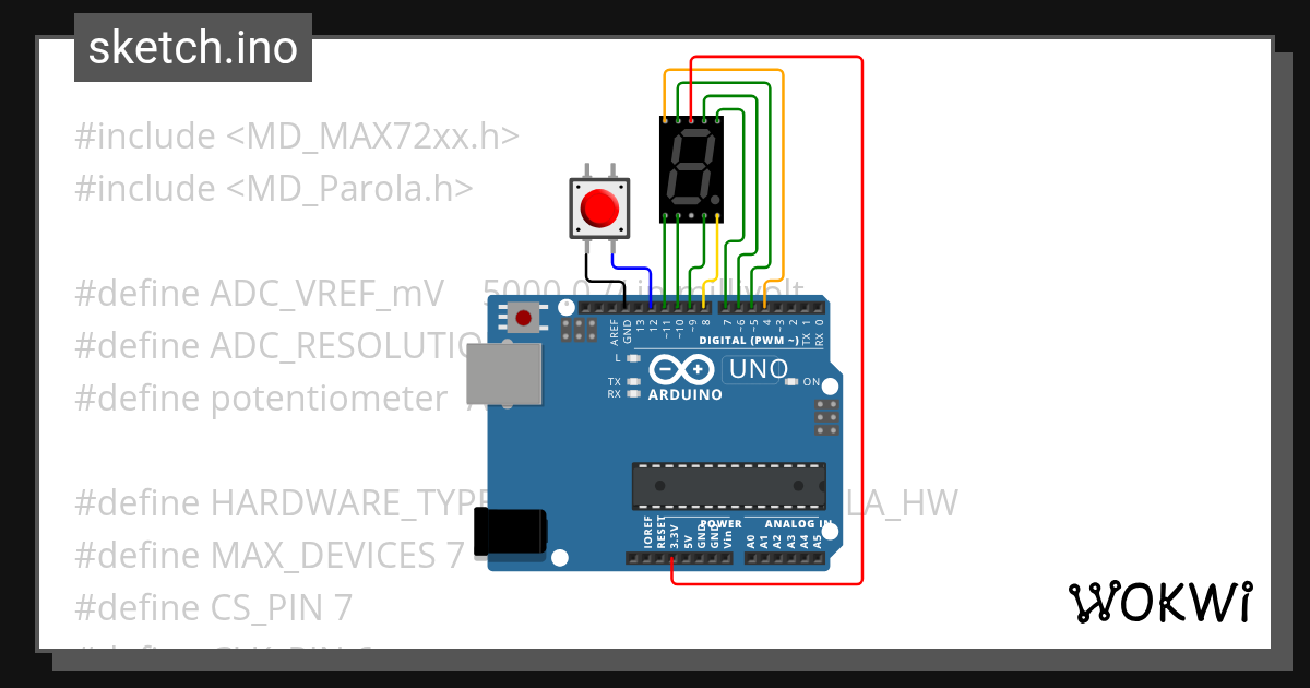 UJI COBA - Wokwi ESP32, STM32, Arduino Simulator