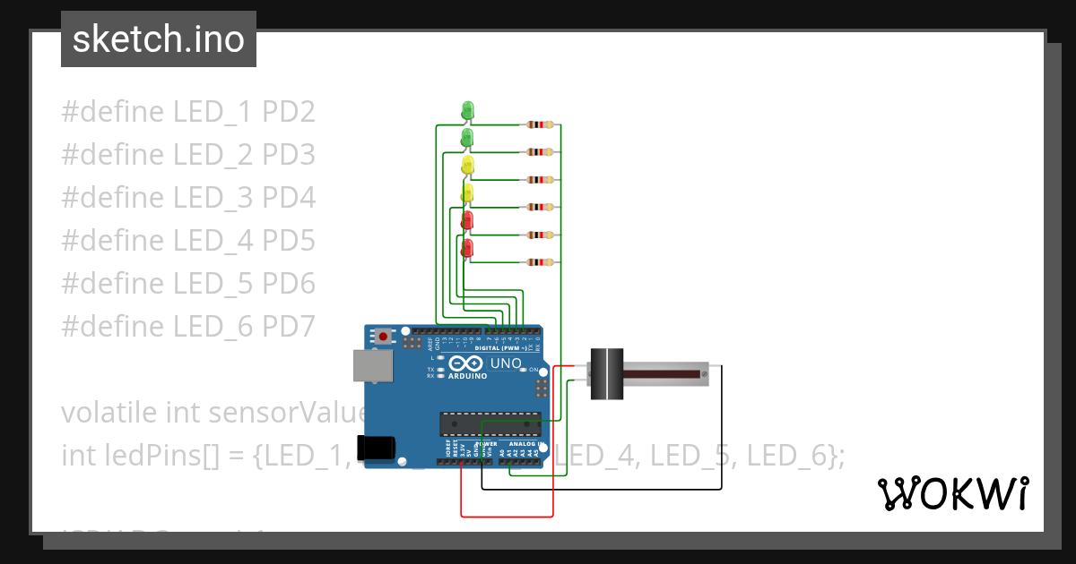 Лаба4 Шкала Wokwi Esp32 Stm32 Arduino Simulator 0315