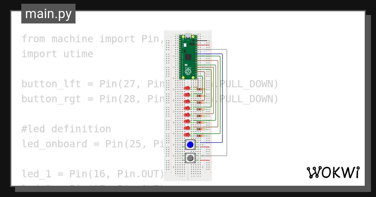 Game Of Leds Copy Wokwi Esp32 Stm32 Arduino Simulator 8267