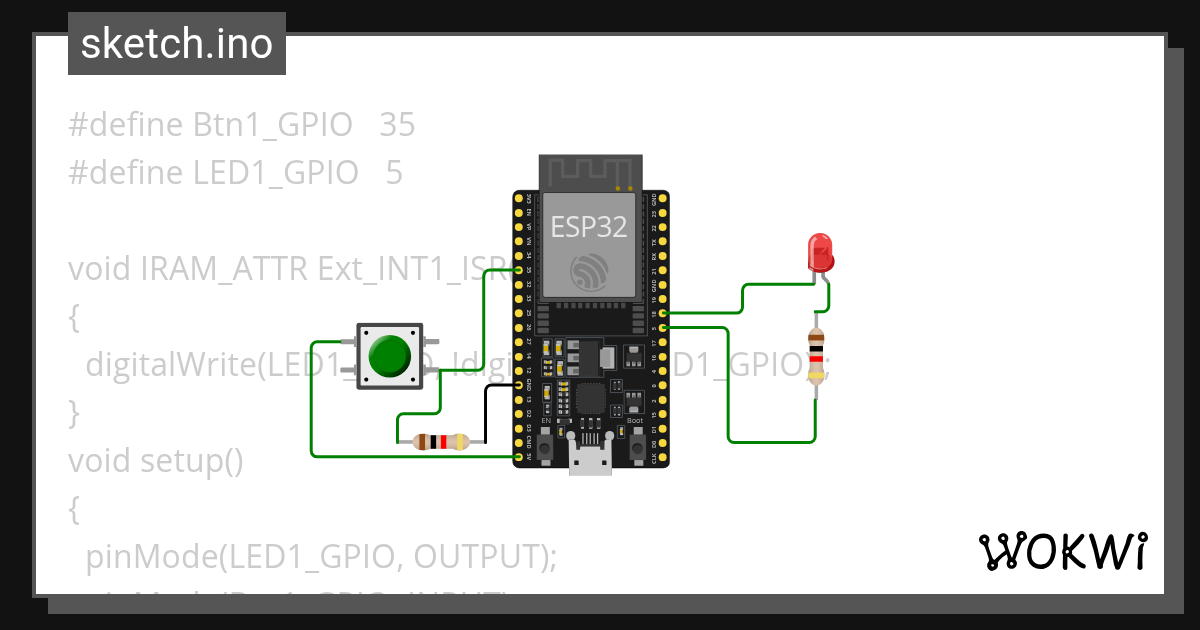 exp2 - Wokwi ESP32, STM32, Arduino Simulator exp2 - Wokwi ESP32, STM32, Arduino Simulator