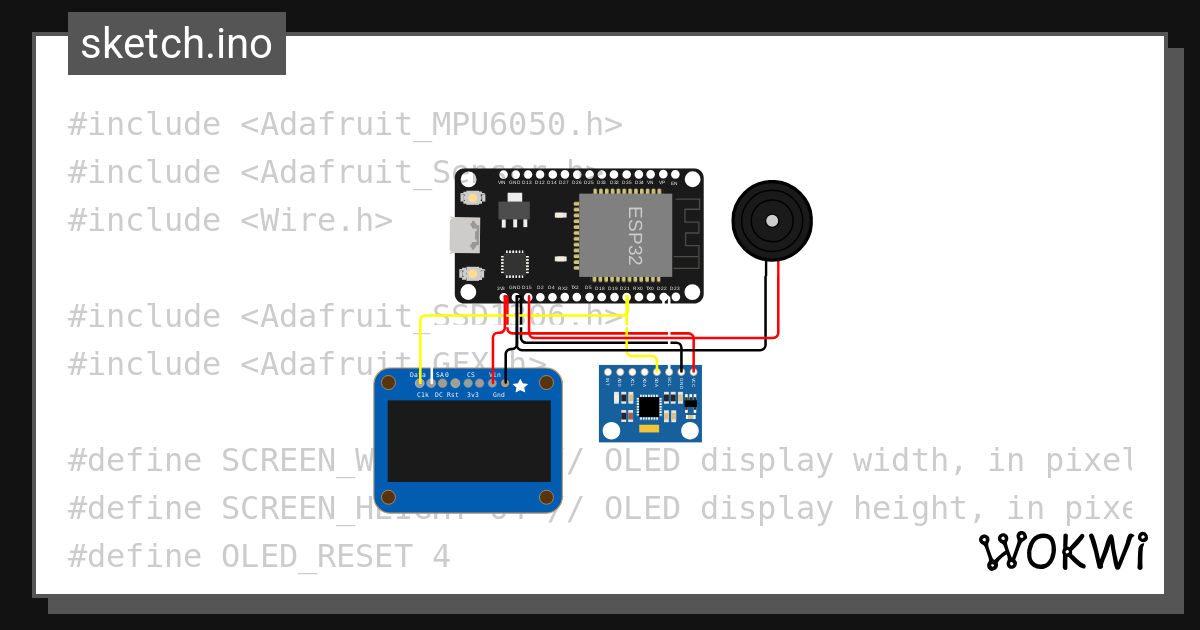 Escalator Based Human Fall Detection System Iot Design Wokwi Esp32 5892