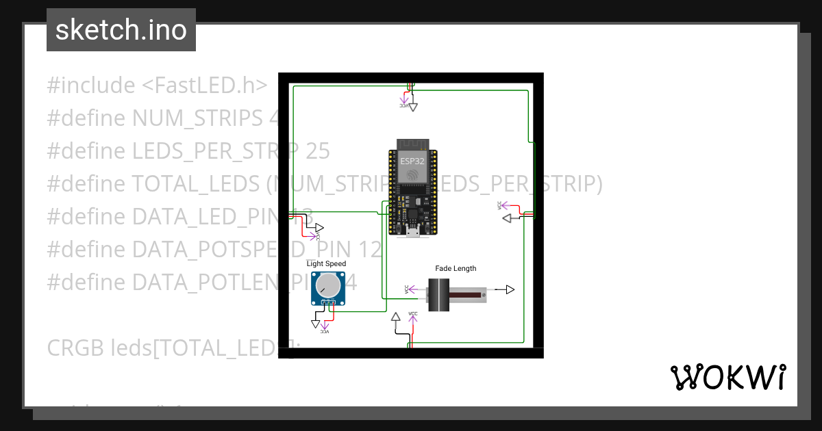 led_square_path - Wokwi ESP32, STM32, Arduino Simulator