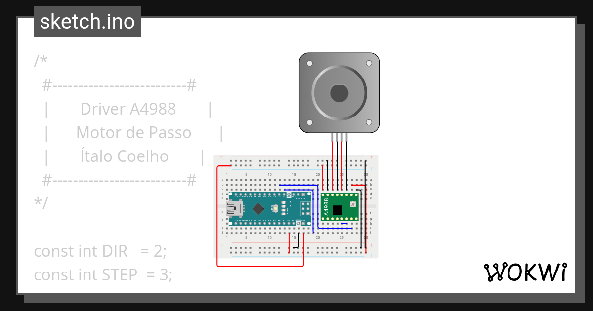 Misturador - Wokwi ESP32, STM32, Arduino Simulator