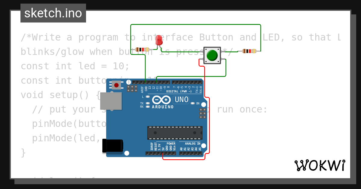 6led Blink Pushbutton Wokwi Esp32 Stm32 Arduino Simulator 2131