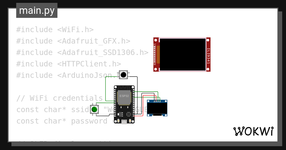 Theme Park Wait Time Display Wokwi Esp32 Stm32 Arduino Simulator 7820