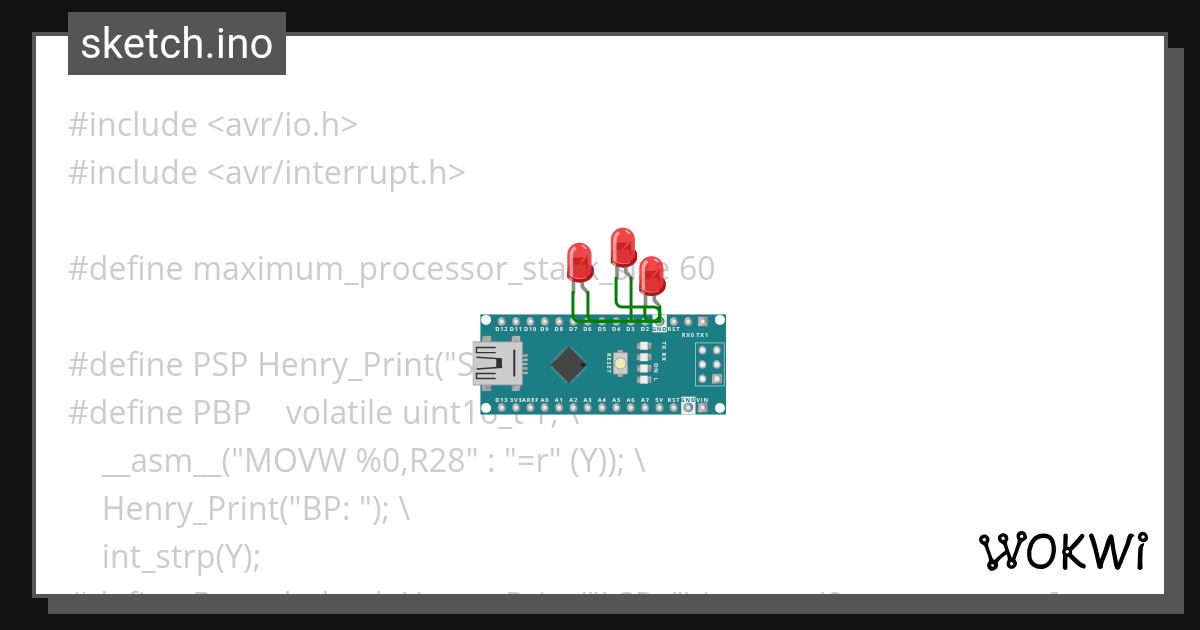 very bad RTOS development - Wokwi ESP32, STM32, Arduino Simulator