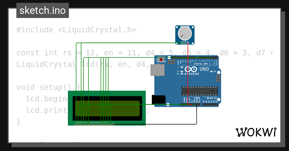 Sak Display Wokwi Esp32 Stm32 Arduino Simulator 6125