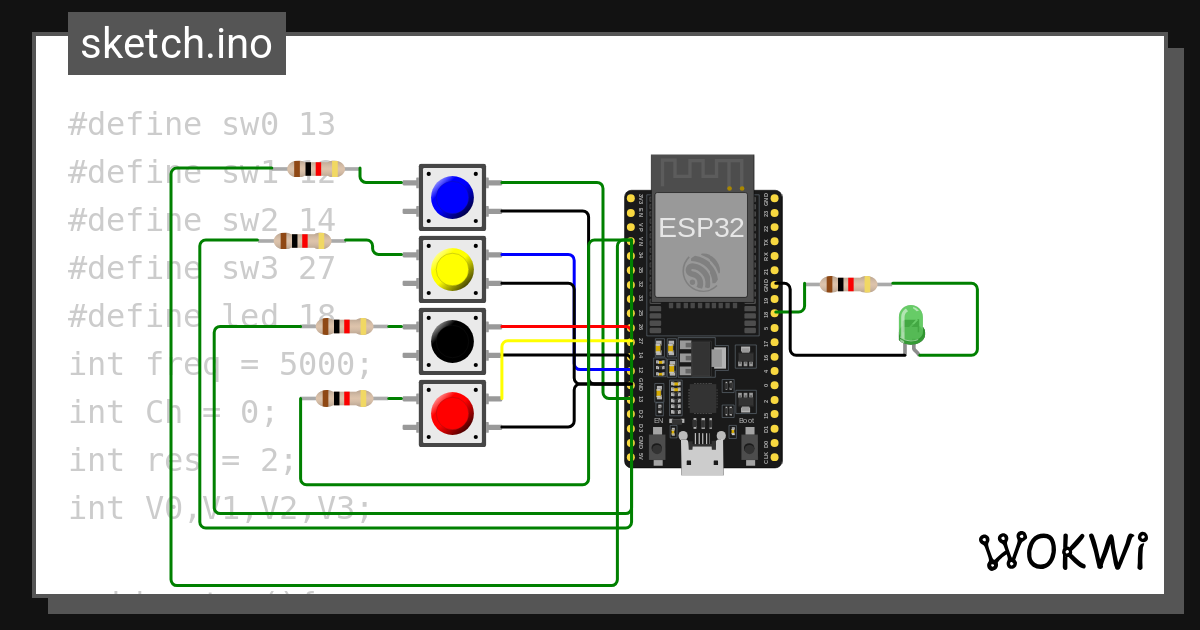 Led Control Using Adc Copy Wokwi Esp32 Stm32 Arduino Simulator