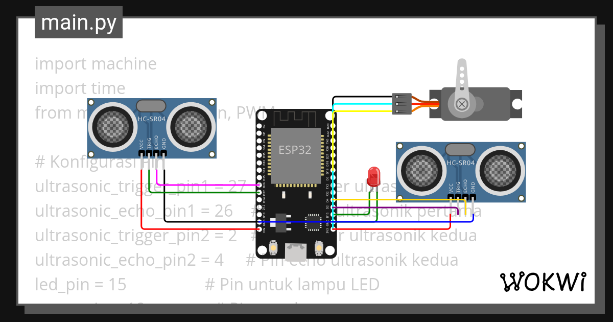 Micropython Blink Esp32 Copy Wokwi Esp32 Stm32 Arduino Simulator 