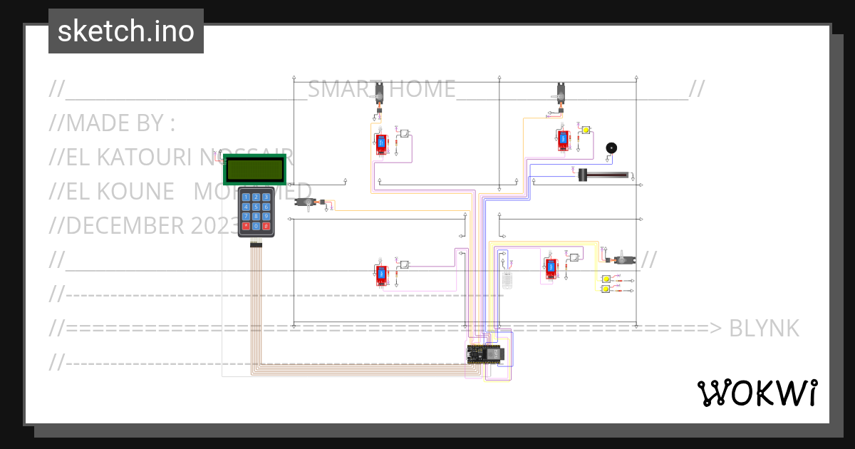 OUR_SMART_HOME - Wokwi ESP32, STM32, Arduino Simulator
