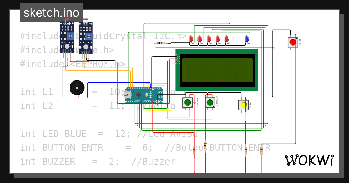Lap Counter 2004 Ok Copy 3 Wokwi Esp32 Stm32 Arduino Simulator 8312