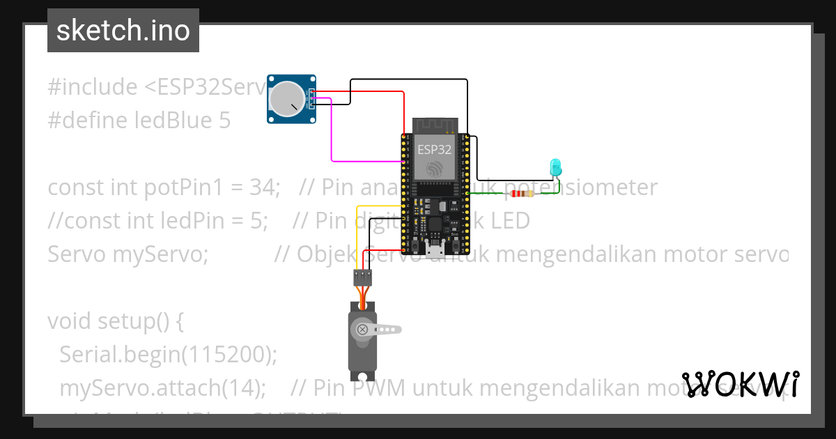 Wokwi - Online ESP32, STM32, Arduino Simulator