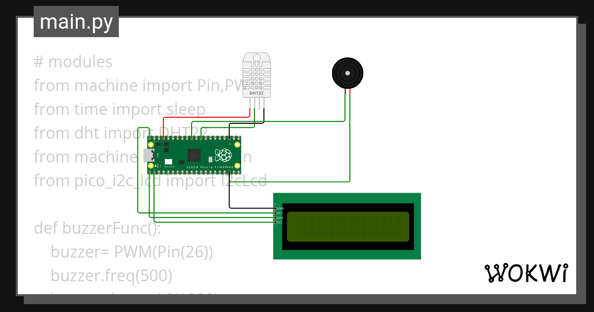 Dhtbuzzerlcd Copy Wokwi Esp32 Stm32 Arduino Simulator