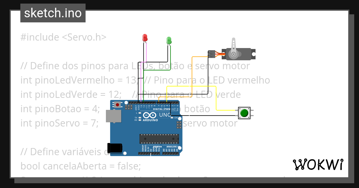 Atividade 1 - Wokwi ESP32, STM32, Arduino Simulator