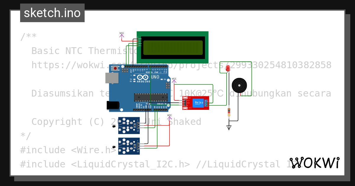 Control Relay Wokwi Esp32 Stm32 Arduino Simulator