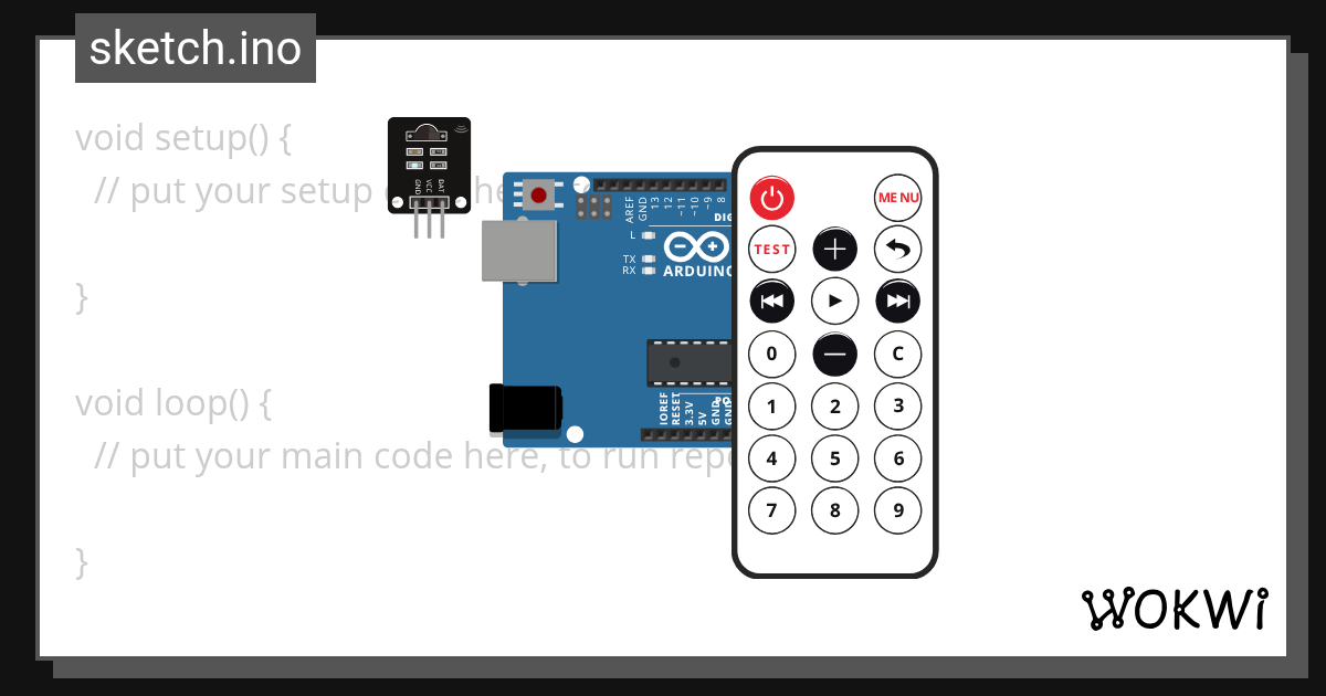 Irremote Wokwi Esp32 Stm32 Arduino Simulator
