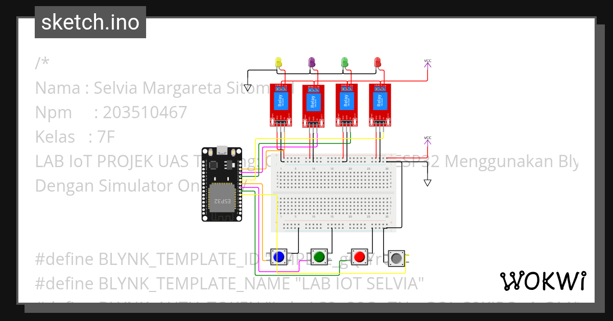Wokwi - Online ESP32, STM32, Arduino Simulator