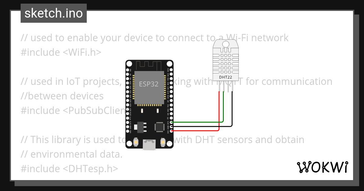 C194&C195 - Gbl - Weather Monitoring - 1&2 - Wokwi ESP32, STM32, Arduino Simulator