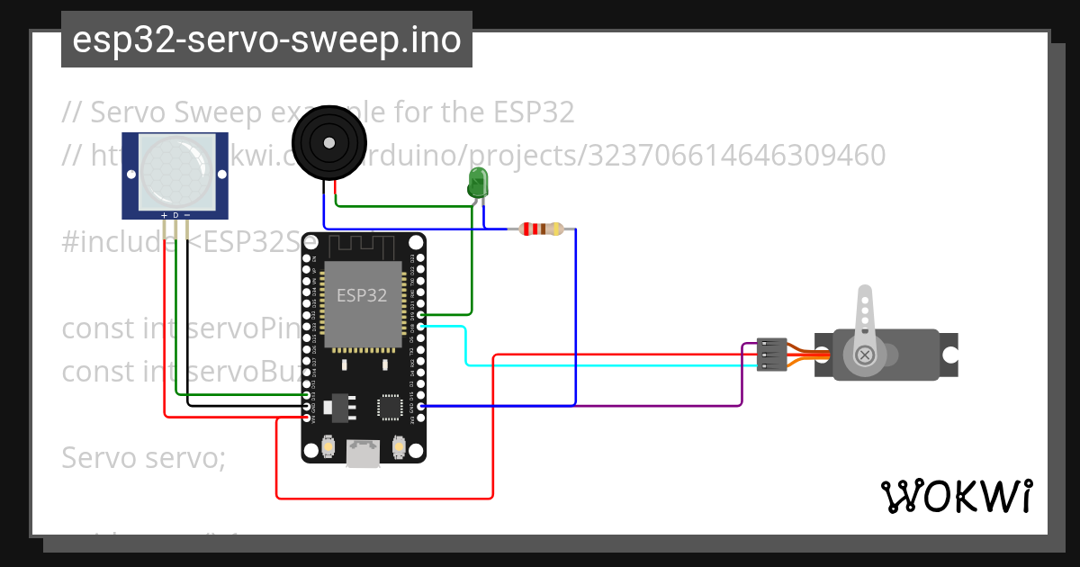 esp32-servo-sweep(游承恩1101A3006) Copy - Wokwi ESP32, STM32, Arduino Simulator